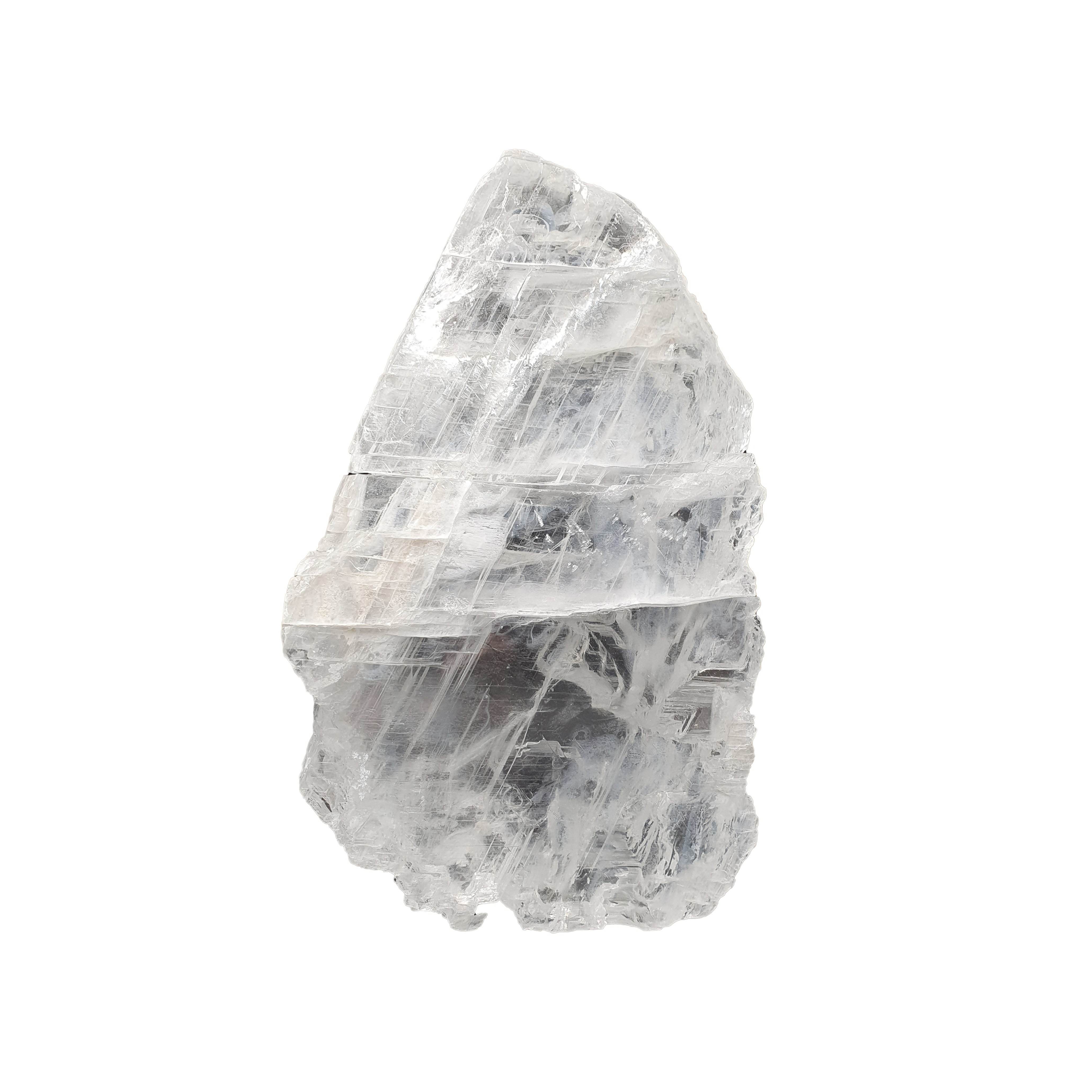 Clear Selenite Slab – Daughter of Swords