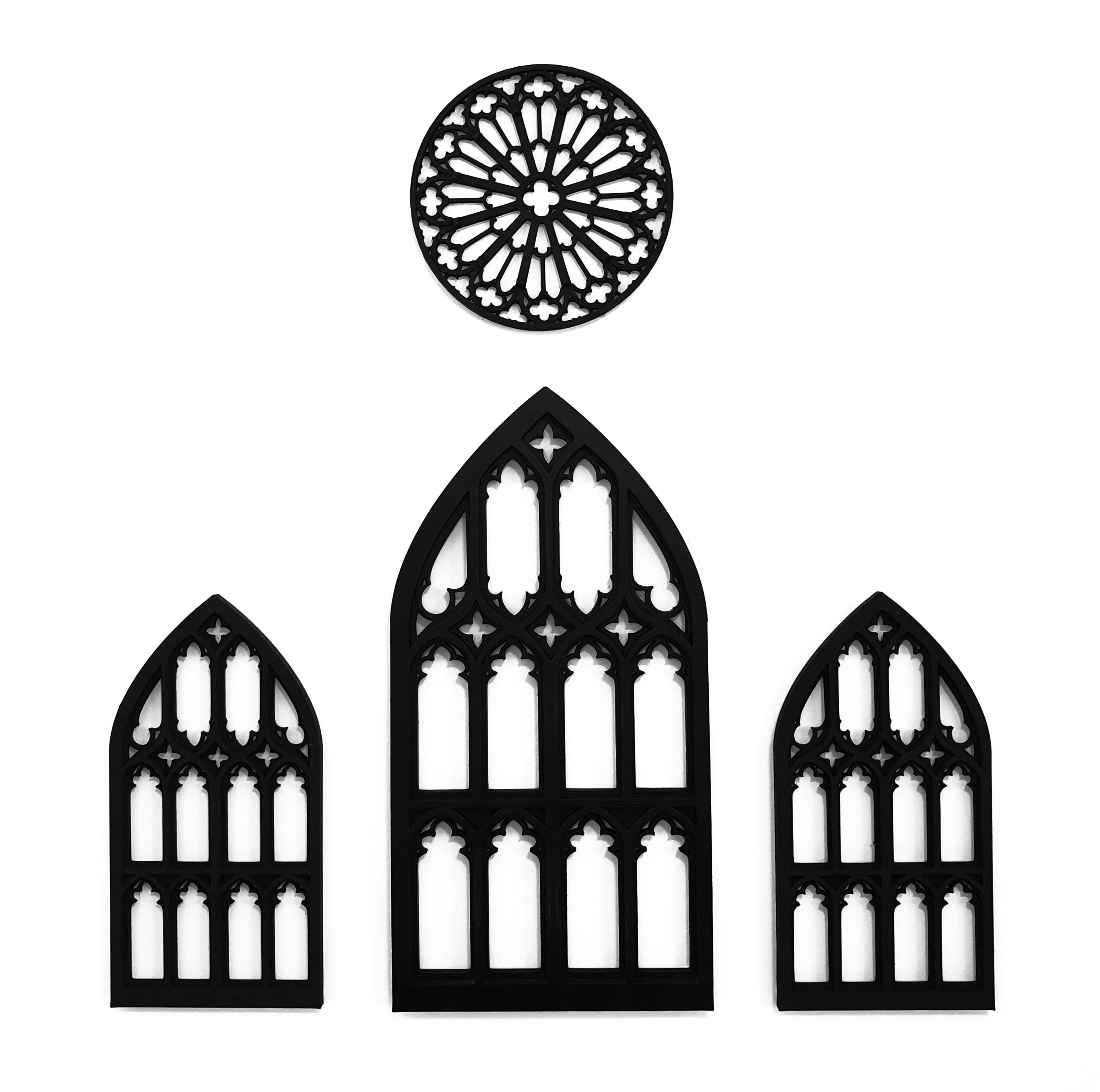 Gothic Cathedral Window Display Set – Daughter of Swords